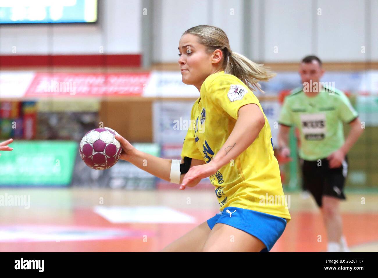 Leipzig, Deutschland. 05th Jan, 2025. Joanna Granicka (21, HC Leipzig ...