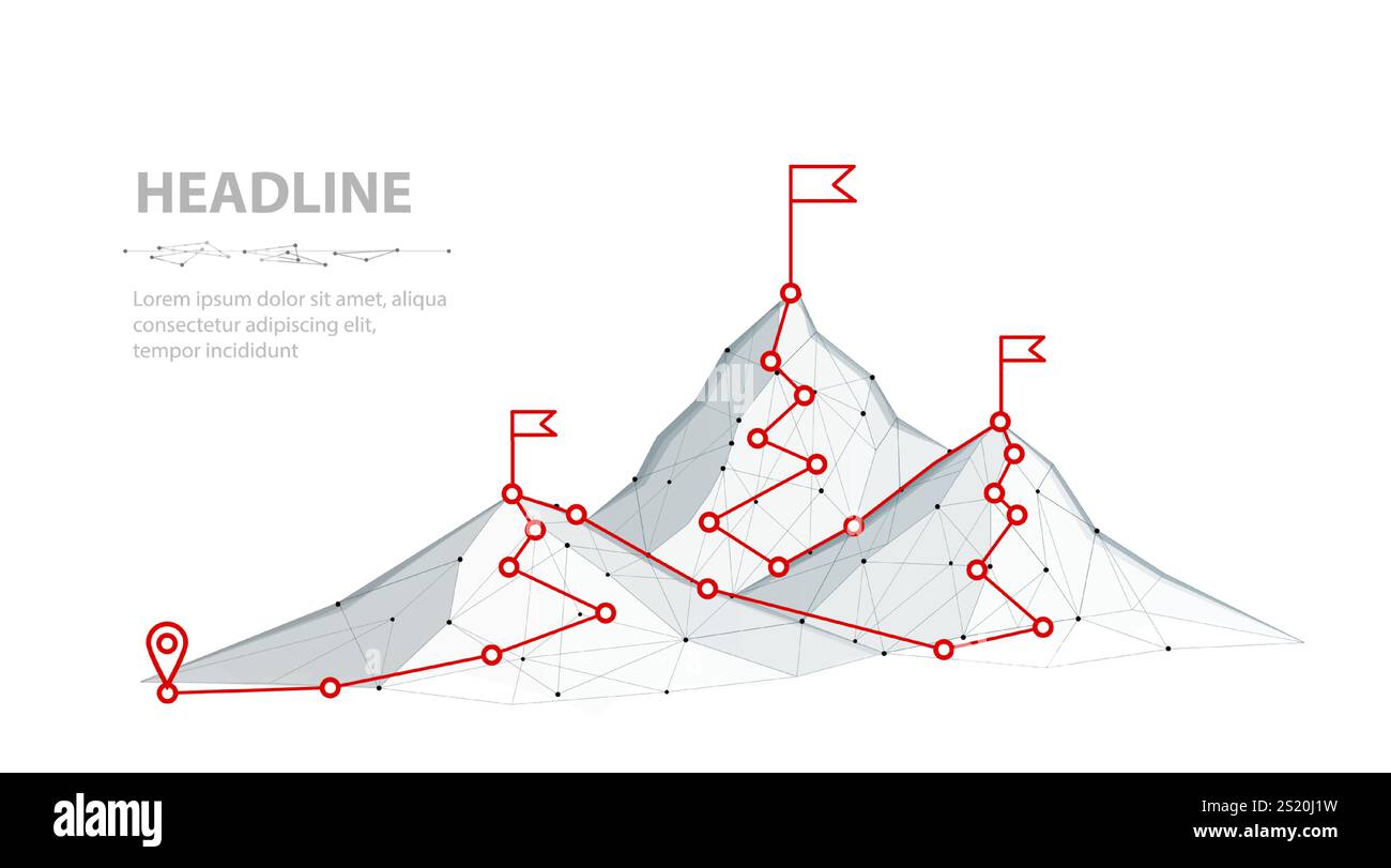 Digital mountain route. Digital technology transformation, overcoming ...