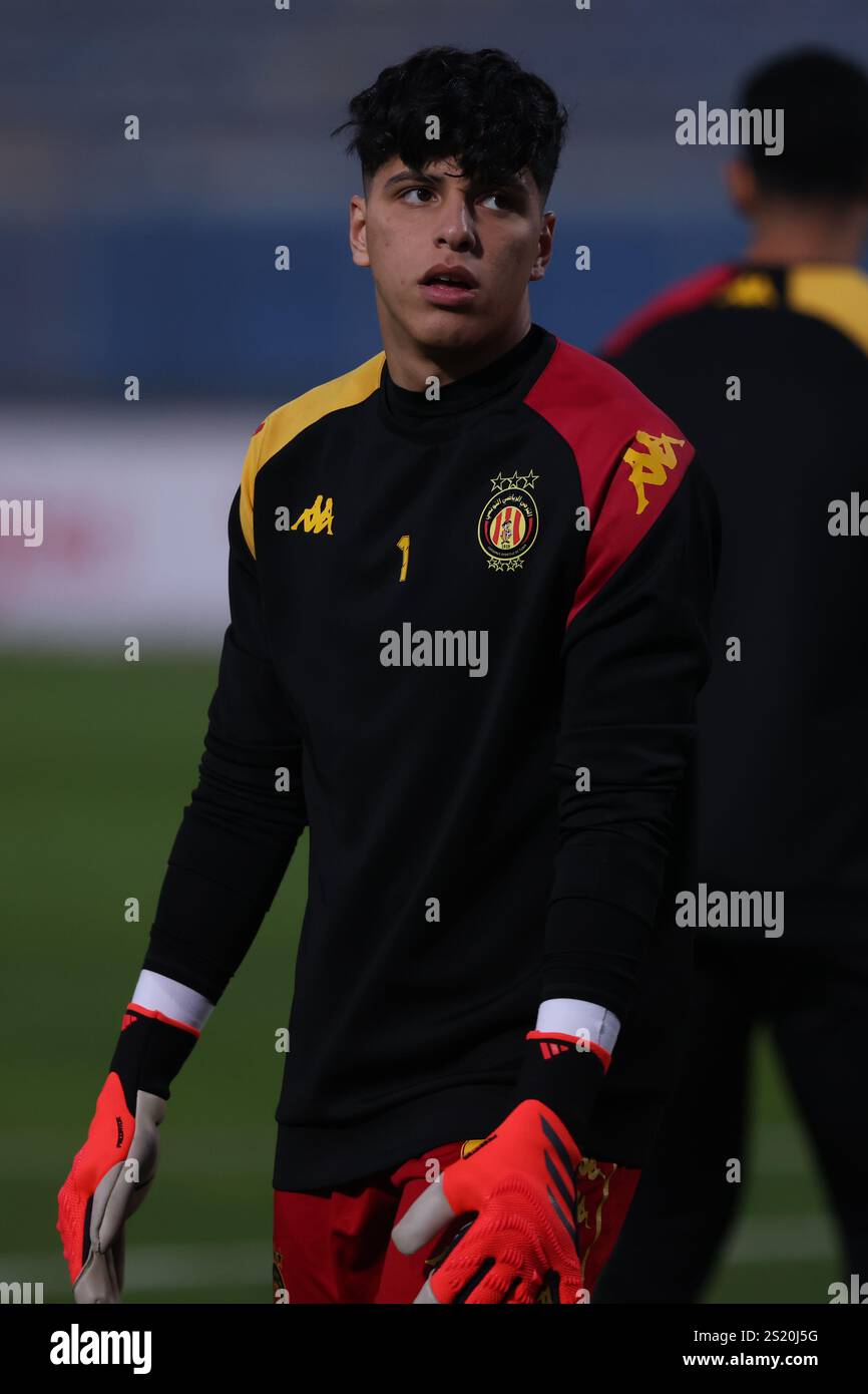 5 JANUARY 2025 - Egypt, Cairo: goalkeeper Amenallah Memmiche of ...