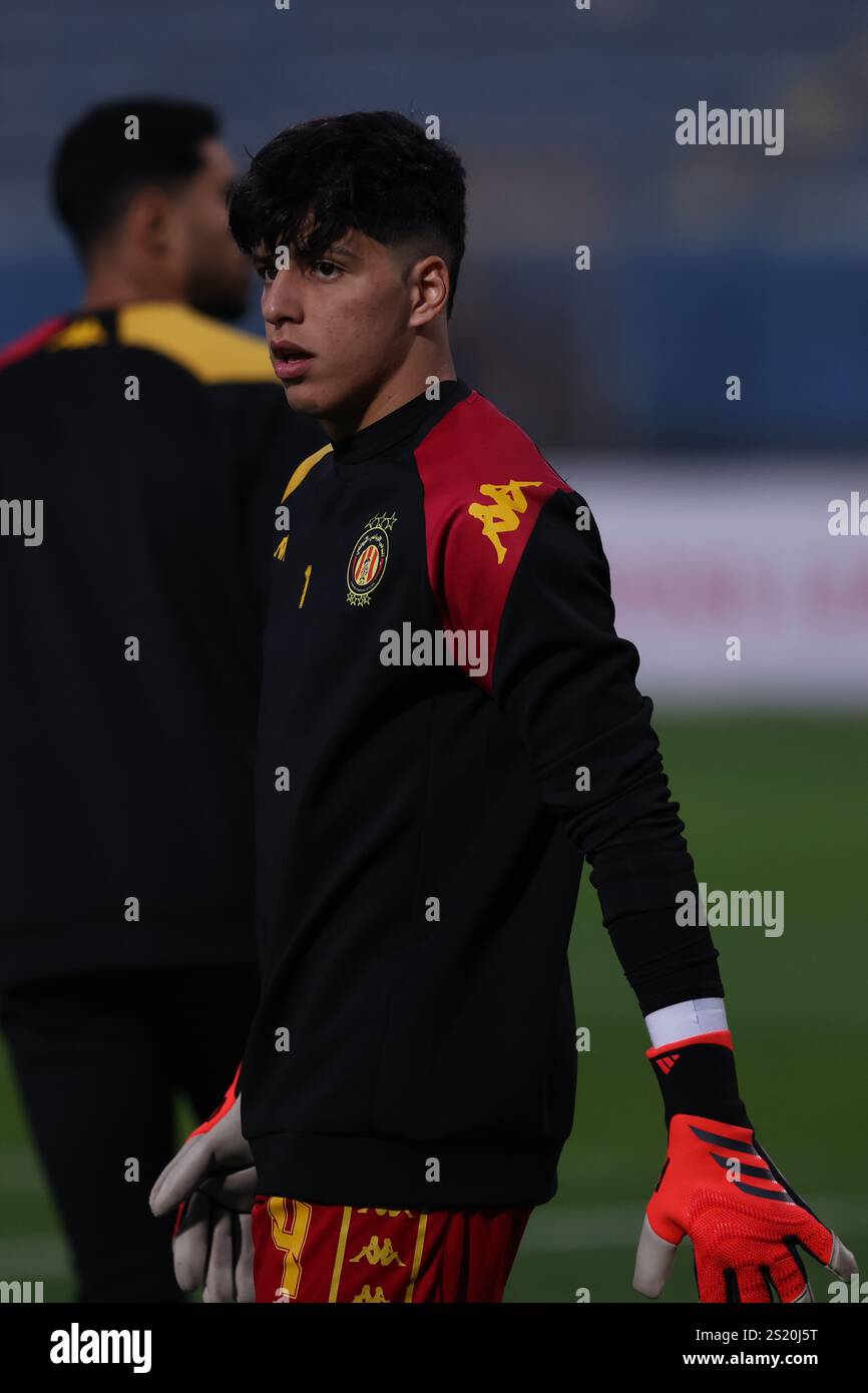 5 JANUARY 2025 - Egypt, Cairo: goalkeeper Amenallah Memmiche of ...