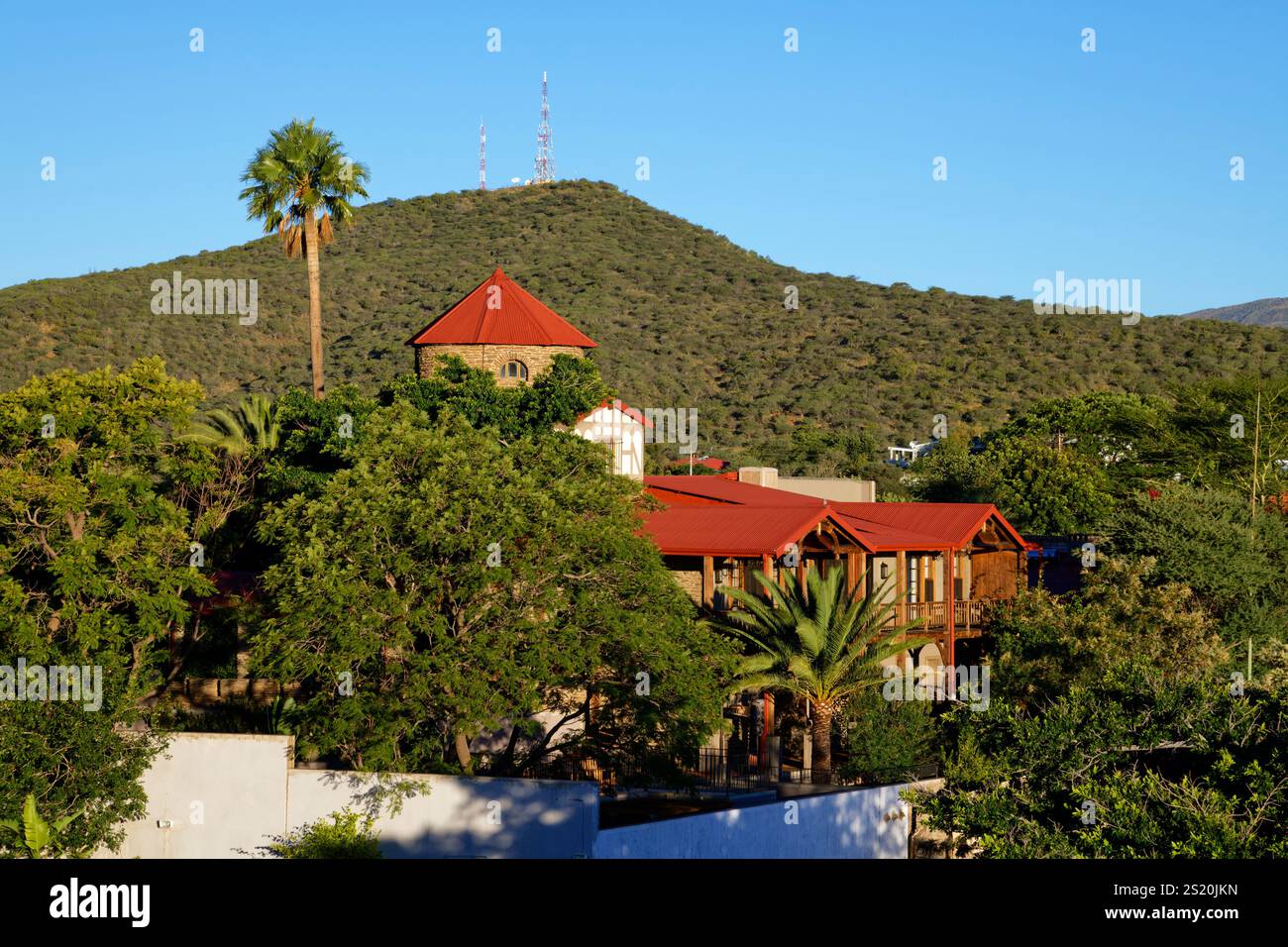 Windhoek: House Sanderburg (built 1917 - 1919) in the Luxury Hill ...