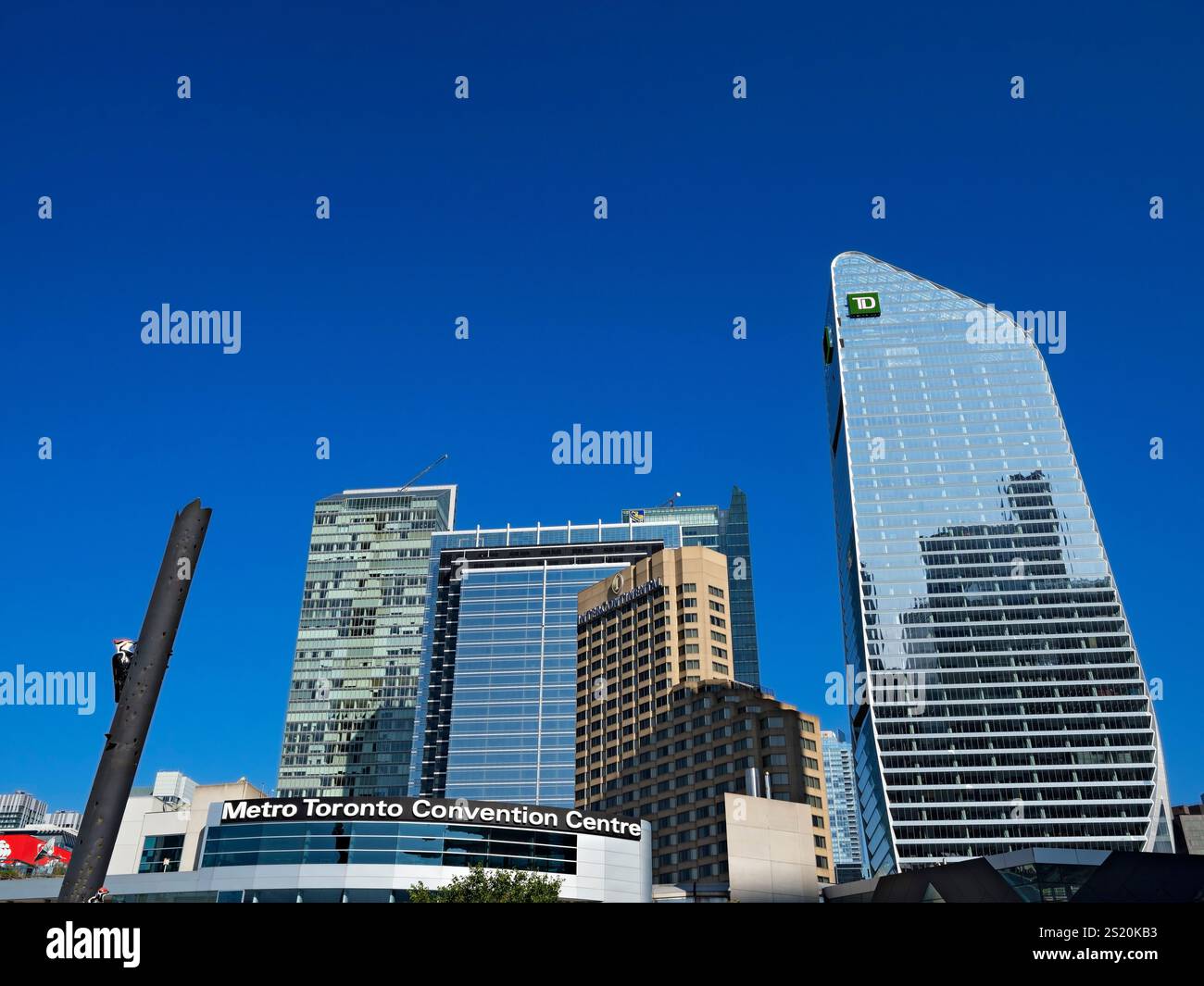 Toronto Canada / The modern Toronto skyline featuring the Fastwurms ...