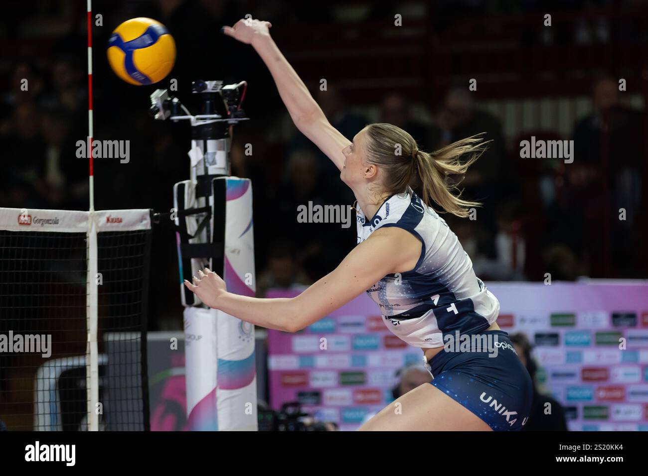 Novara, Italy. 05th Jan, 2025. Anna Smrek (Numia VeroVolley Milano ...