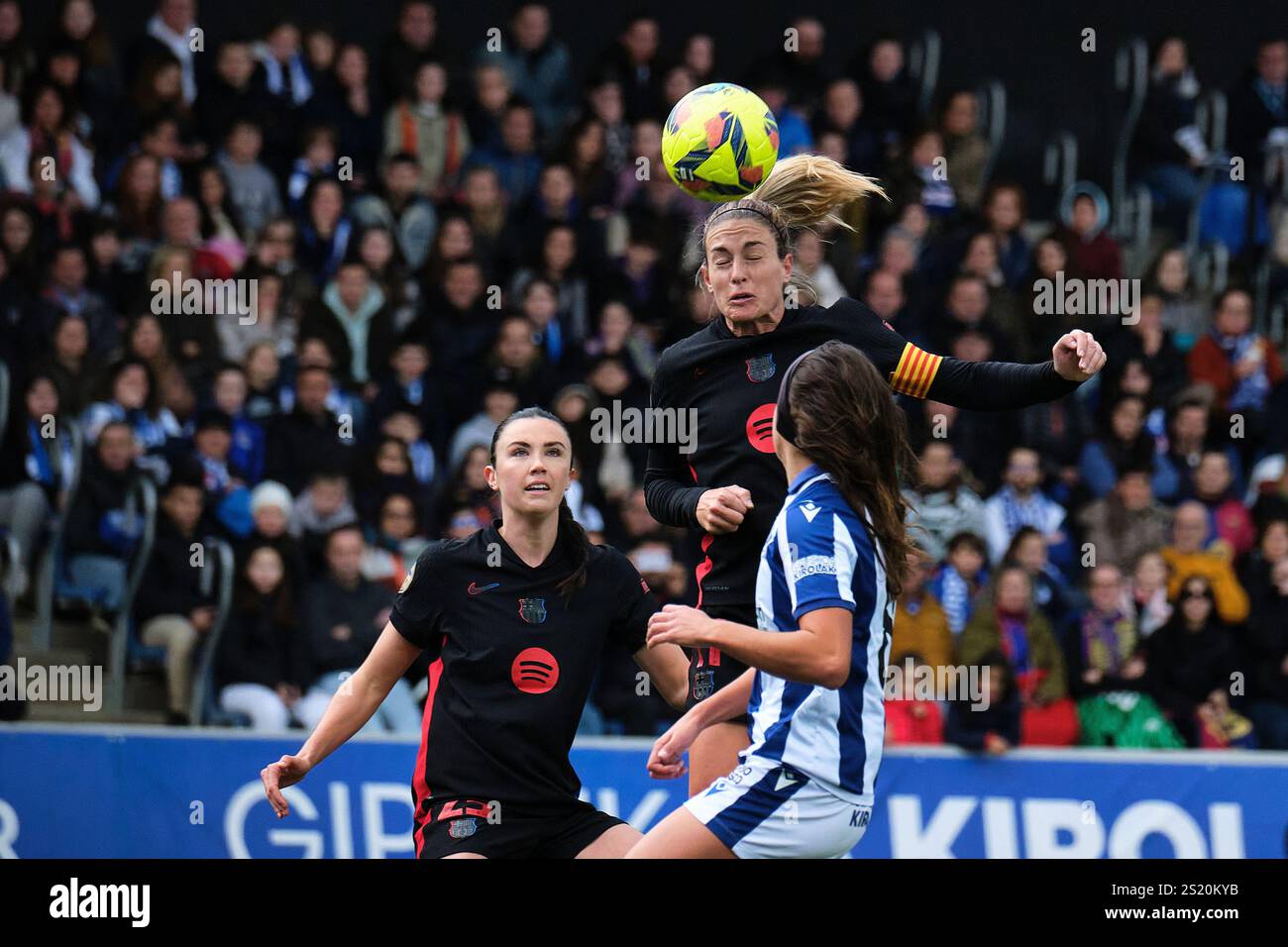 Zubieta, Gipuzkoa, Spain - 5th January 2025: Alexia Putillas winning an ...