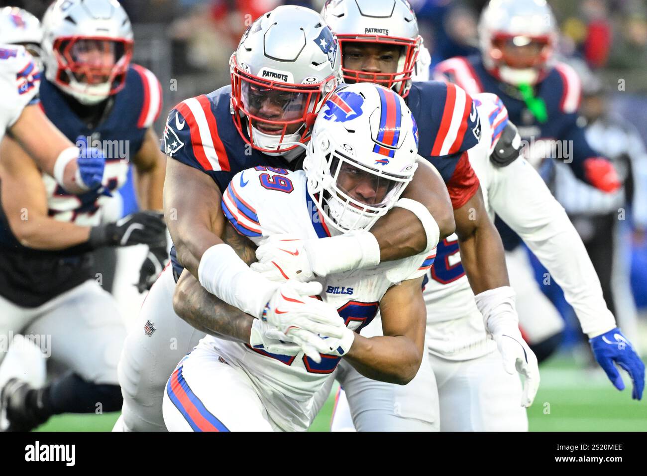 Foxborough, USA. 05th Jan, 2025. January 5, 2025: Buffalo Bills ...