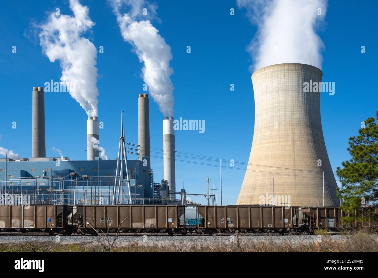 Alabama Power Company’s coal-fired James H. Miller Jr. Electric ...