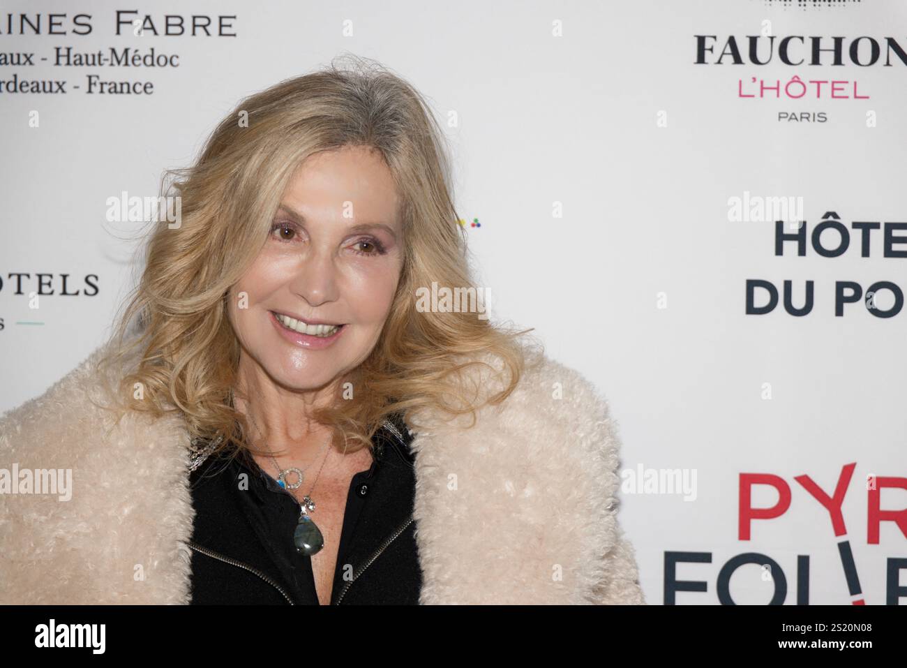 Paris, France. 5th Jan, 2025. TV presenter Fabienne Amiach attends the ...