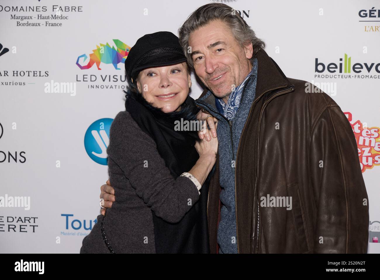 Paris, France. 5th Jan, 2025. Grace de Capitani and Jean Pierre Jacquin ...