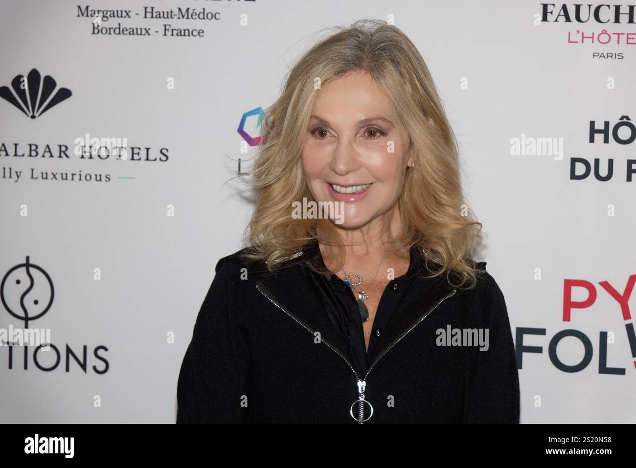 Paris, France. 5th Jan, 2025. TV presenter Fabienne Amiach attends the ...