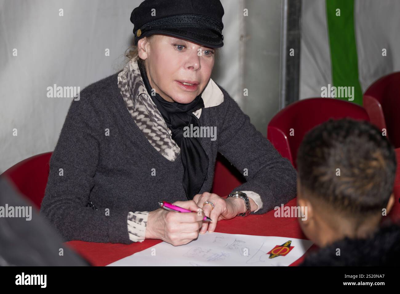 Paris, France. 5th Jan, 2025. Actress Grace de Capitani attends the ...