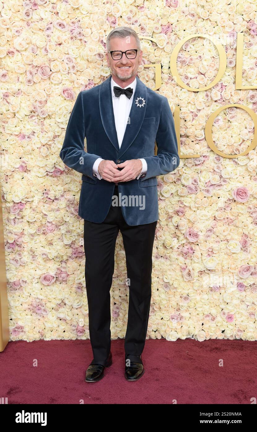 Beverly Hills, USA. 05th Jan, 2025. Marc Malkin arriving to the 82nd ...