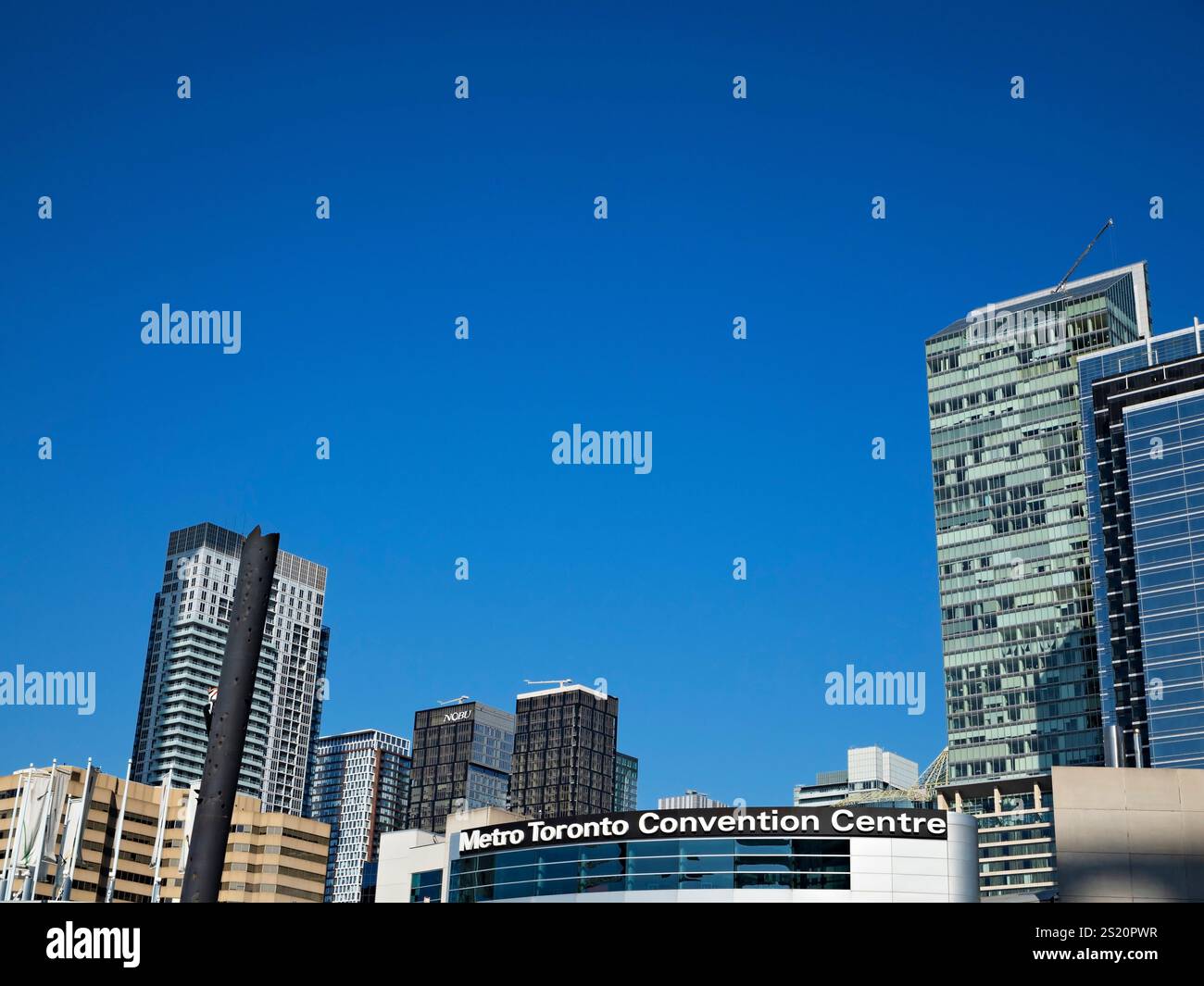 Toronto Canada / The modern Toronto skyline featuring the Fastwurms ...