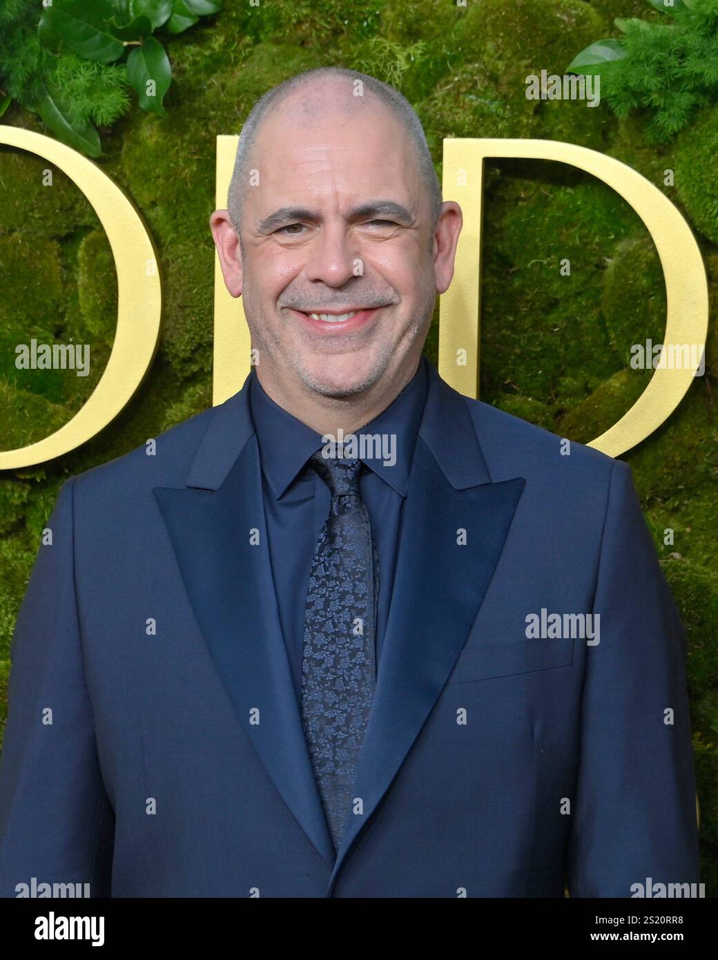 Los Angeles, United States. 05th Jan, 2025. Nigel Marchant arrives for ...