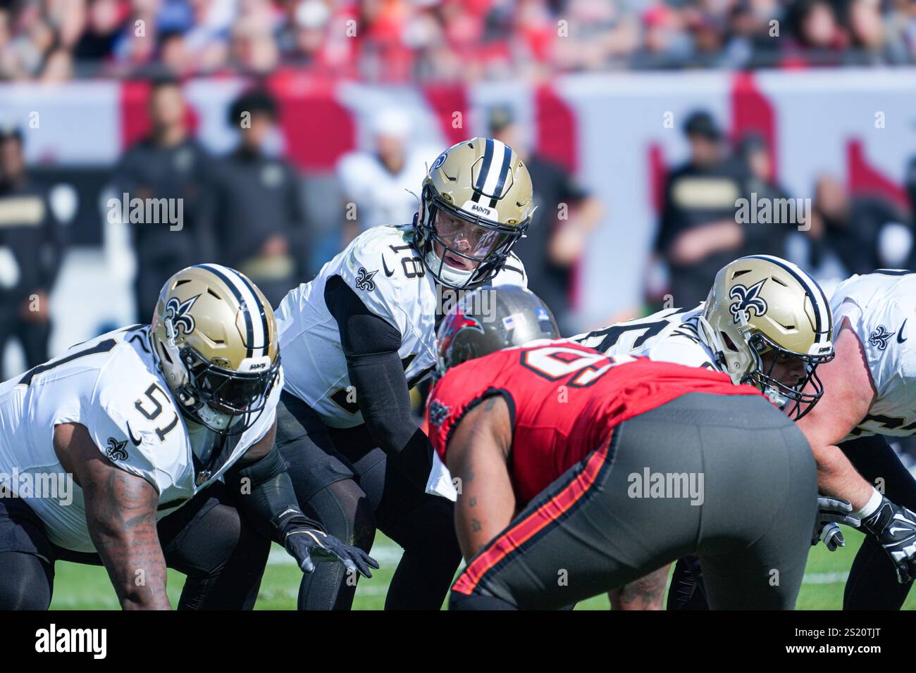 Tampa Bay, Florida, USA, January 5, 2025, New Orleans Saints ...