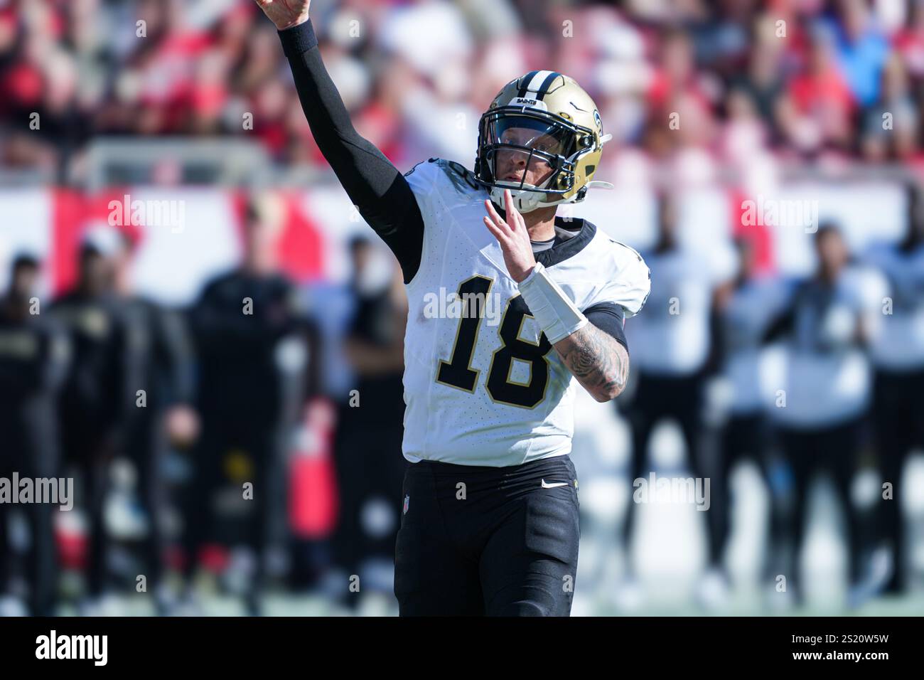 Tampa Bay, Florida, USA, January 5, 2025, New Orleans Saints ...