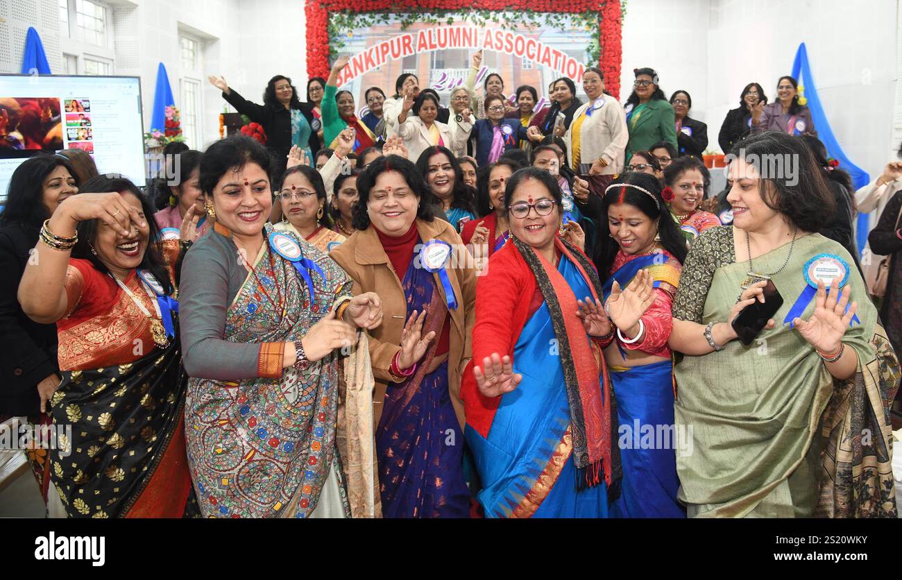 Patna, India. 05th Jan, 2025. PATNA, INDIA - JANUARY 5: Alumni students ...