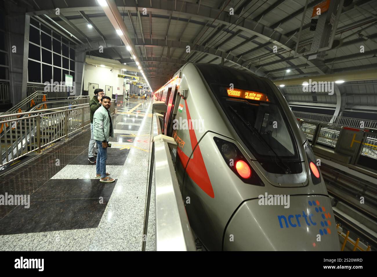 NEW DELHI, INDIA - JANUARY 5: Delhi-Meerut Regional Rapid Transit ...