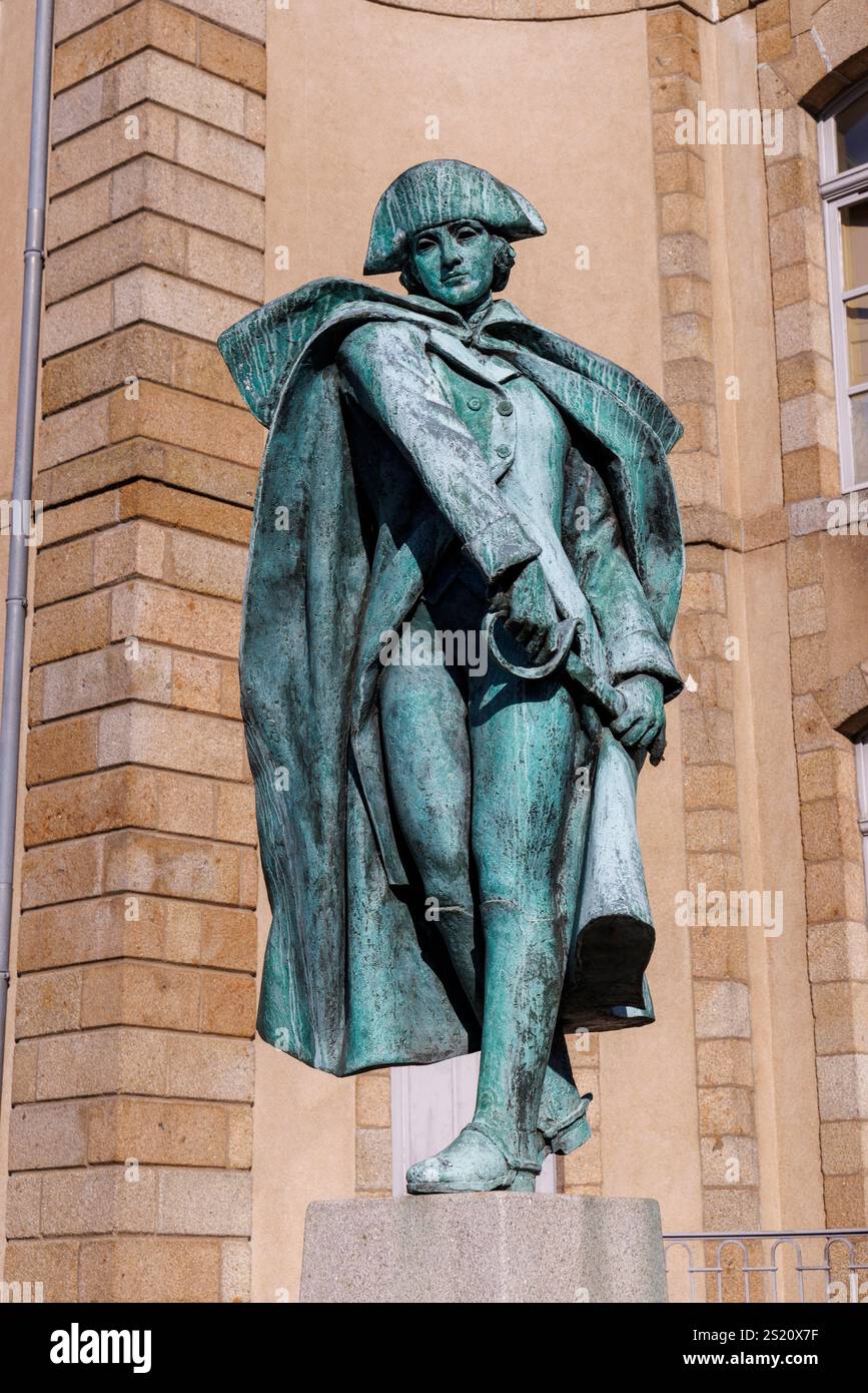 Charles Armand Tuffin, marquis de la Rouërie, hero of the American ...