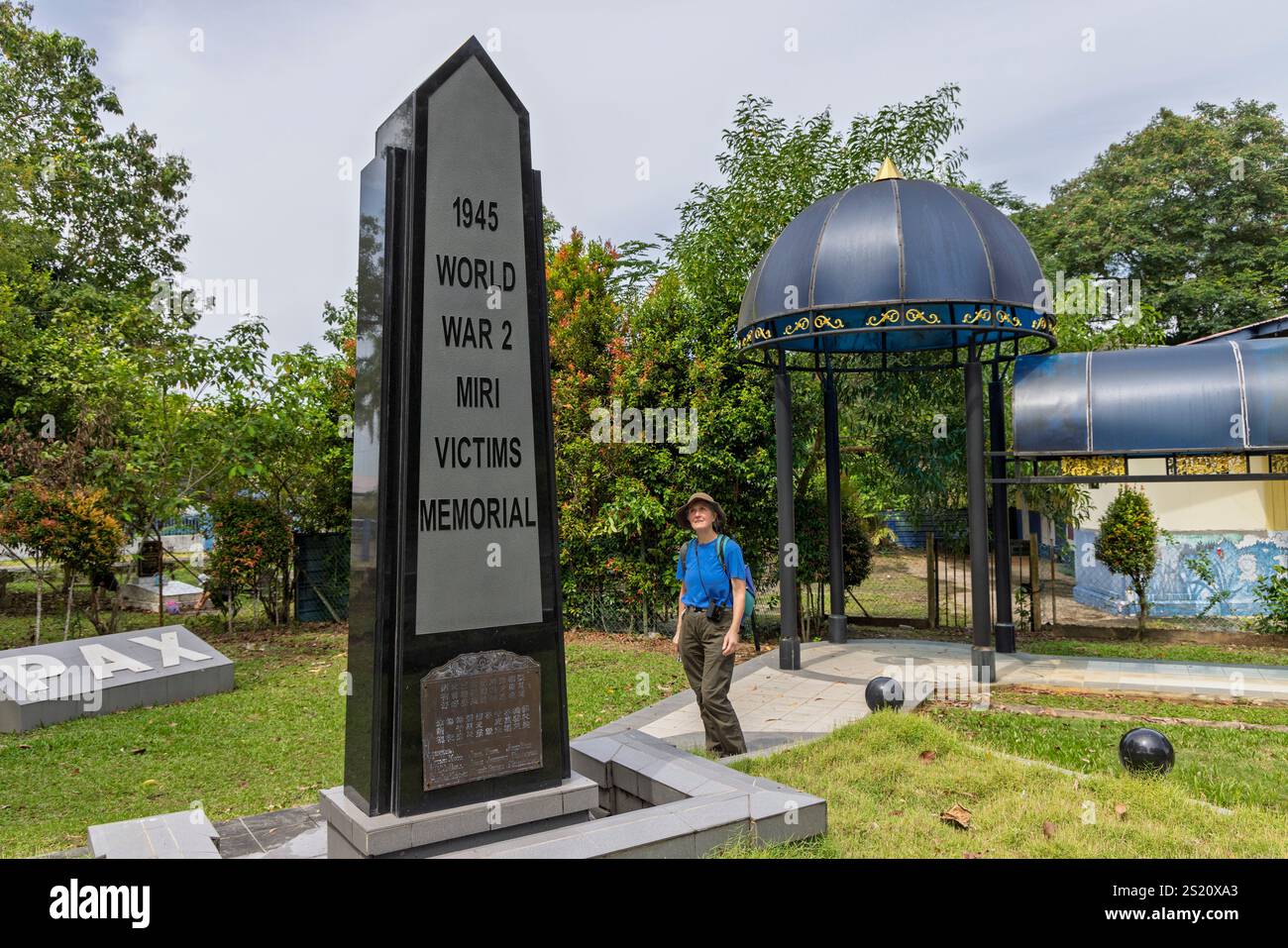 World War 2 Memorial Park cemetery, Miri, Malaysia Stock Photo - Alamy
