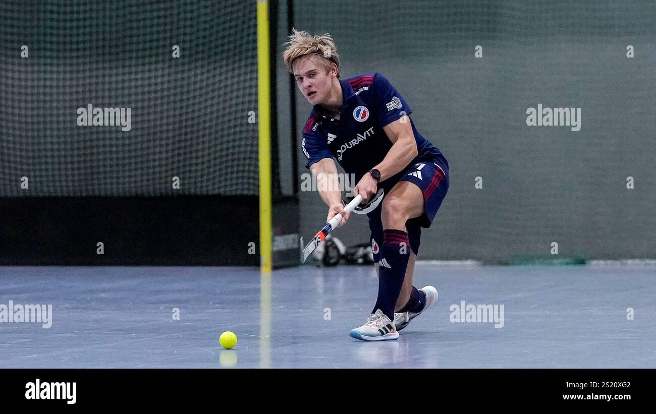 Mannheim, Deutschland. 05th Jan, 2025. Jonas Wacker (MHC, 7), am Ball ...
