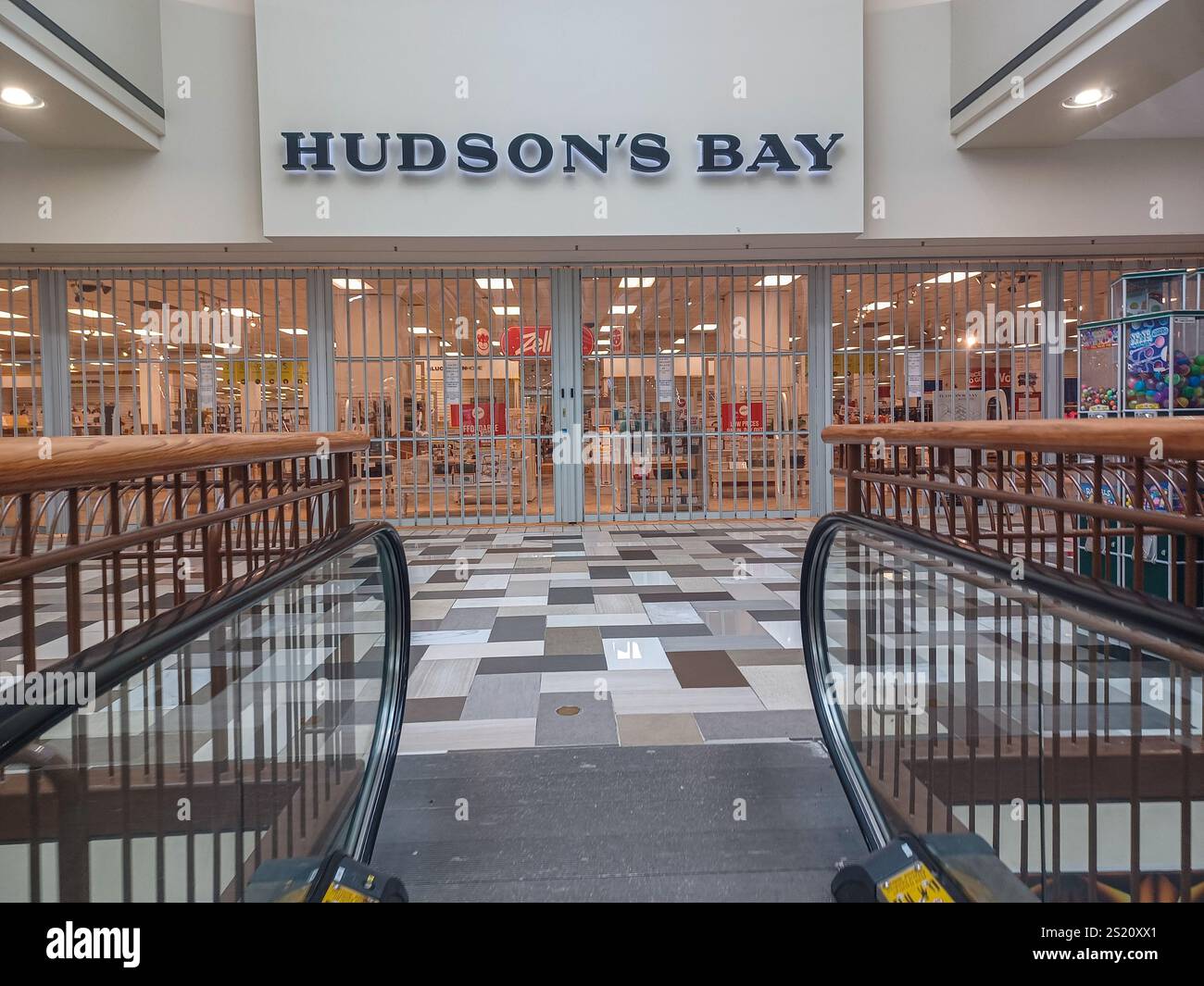Toronto, ON, Canada – July 20, 2024: The logo and brand sign of Hudson ...
