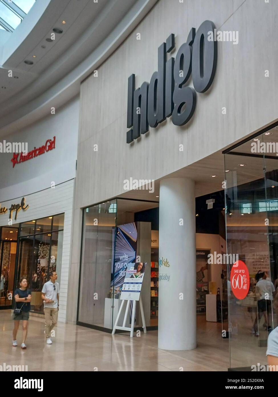Toronto, ON, Canada - August 12, 2024: View at the Indigo book store ...