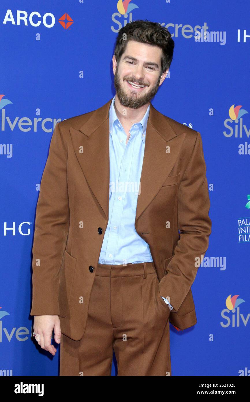 Palm Springs, USA. 03rd Jan, 2025. LOS ANGELES - JAN 3: Andrew Garfield ...