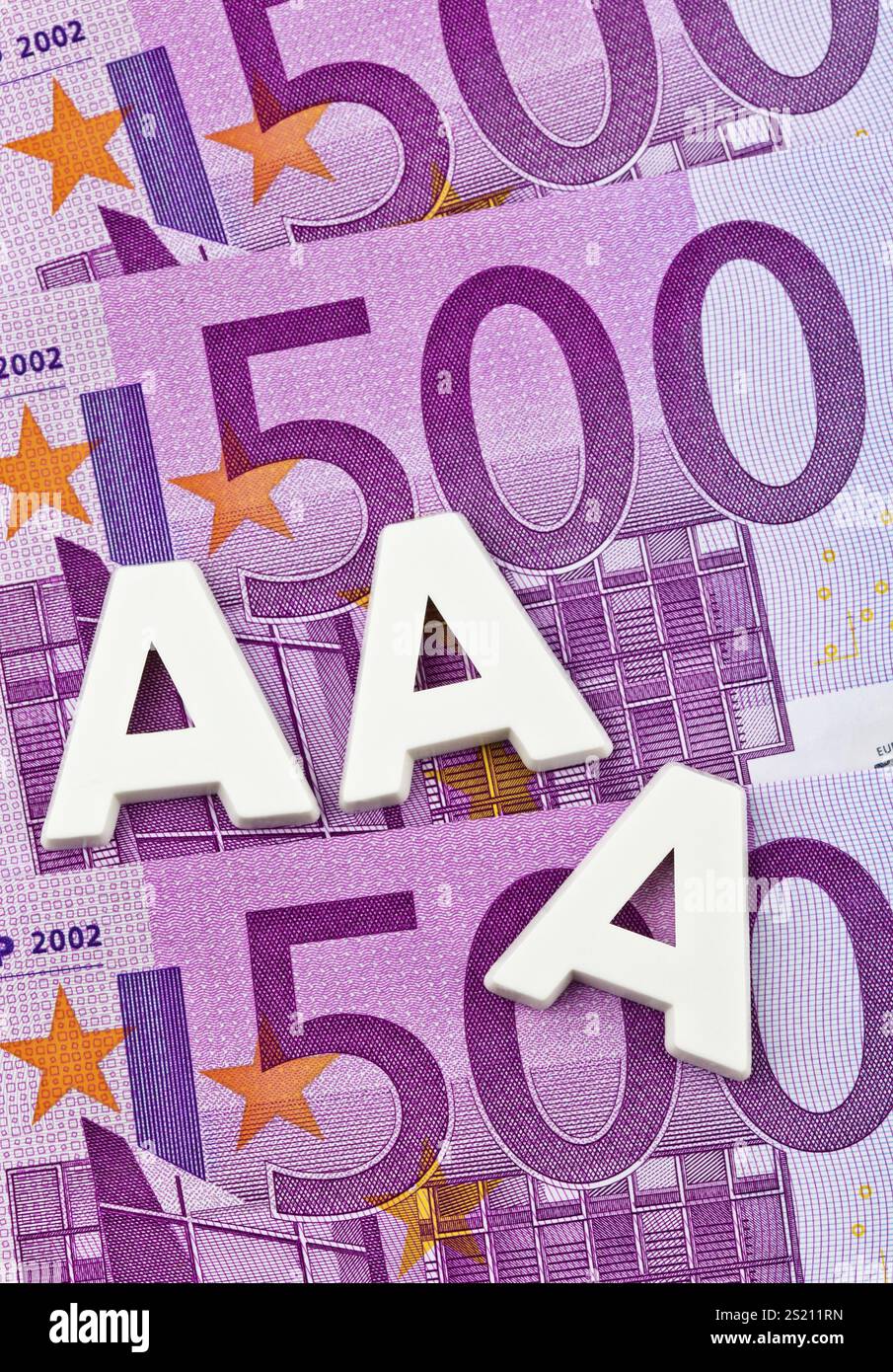 A rating agency has awarded the 3A letters. Tripple-a rating from a ...