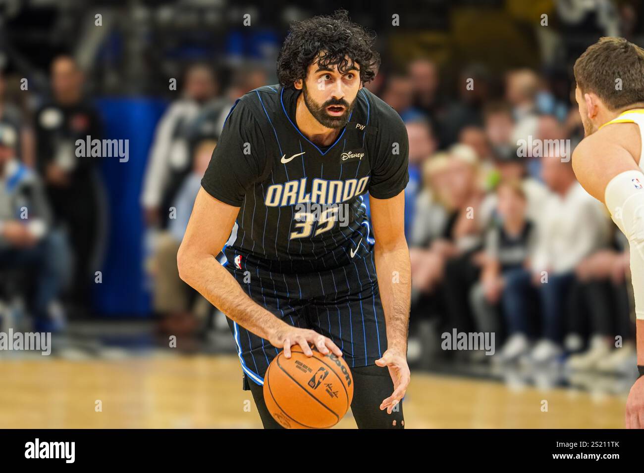 Orlando, Florida, USA, January 5, 2025, Orlando Magic center Goga ...