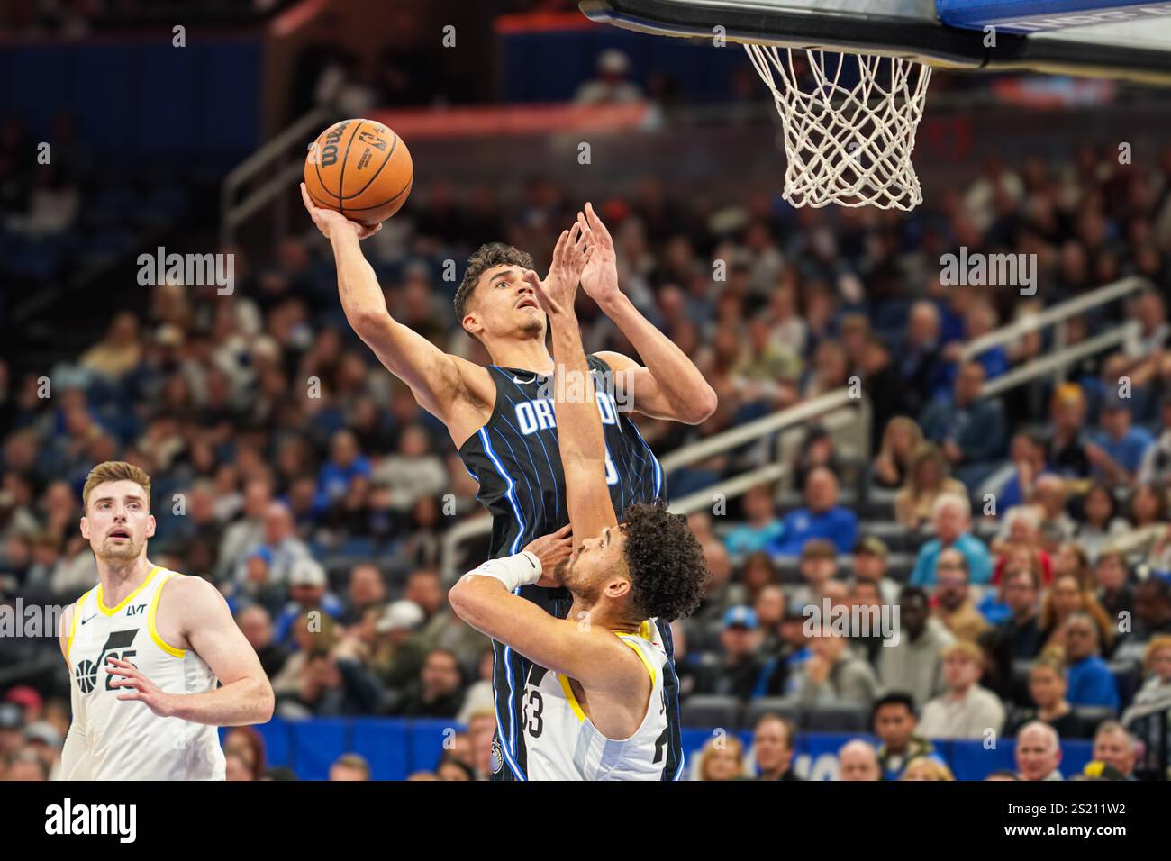 Orlando, Florida, USA, January 5, 2025, Orlando Magic forward Tristan ...