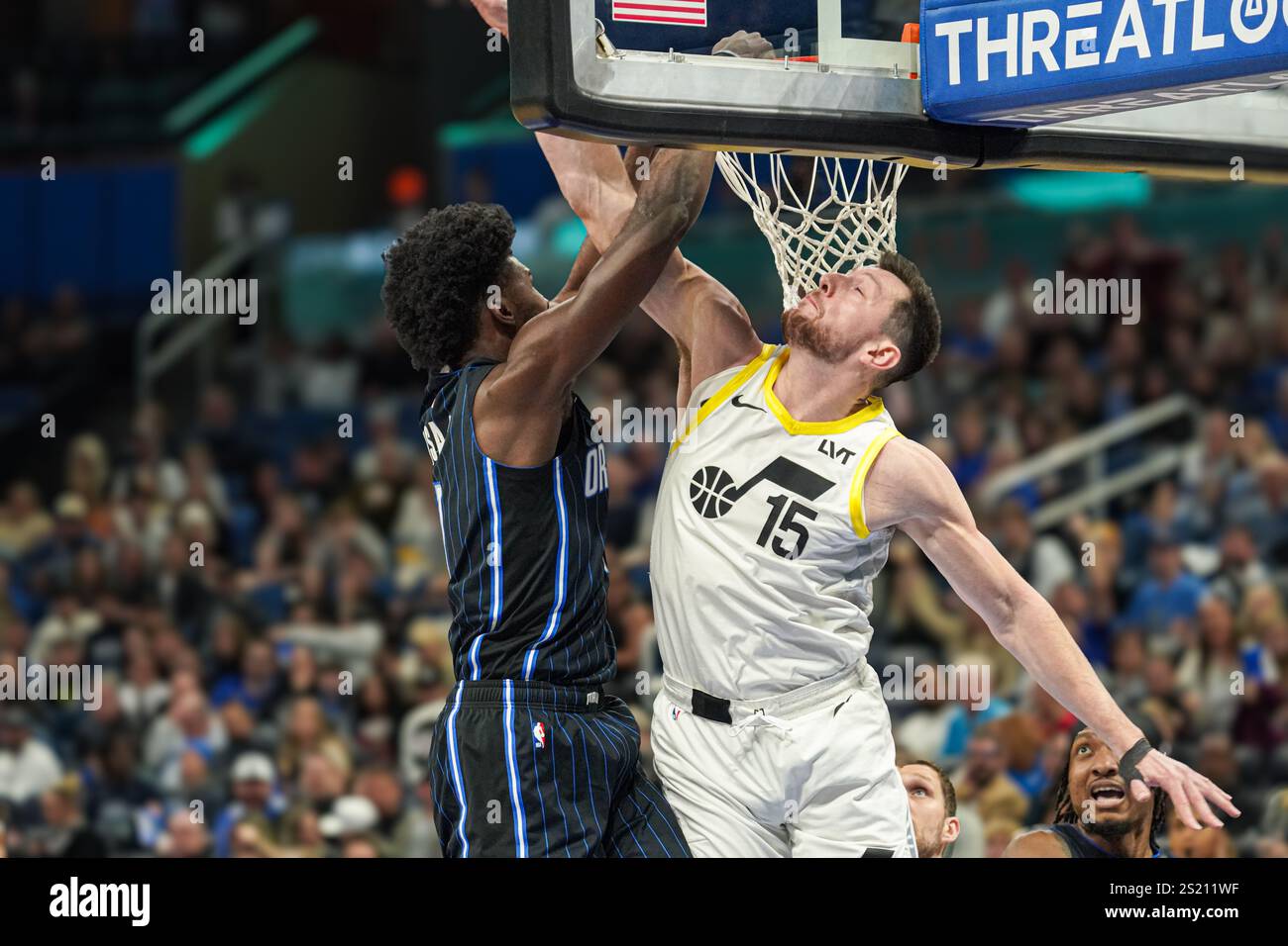 Orlando, Florida, USA, January 5, 2025, Orlando Magic guard Jonathan ...