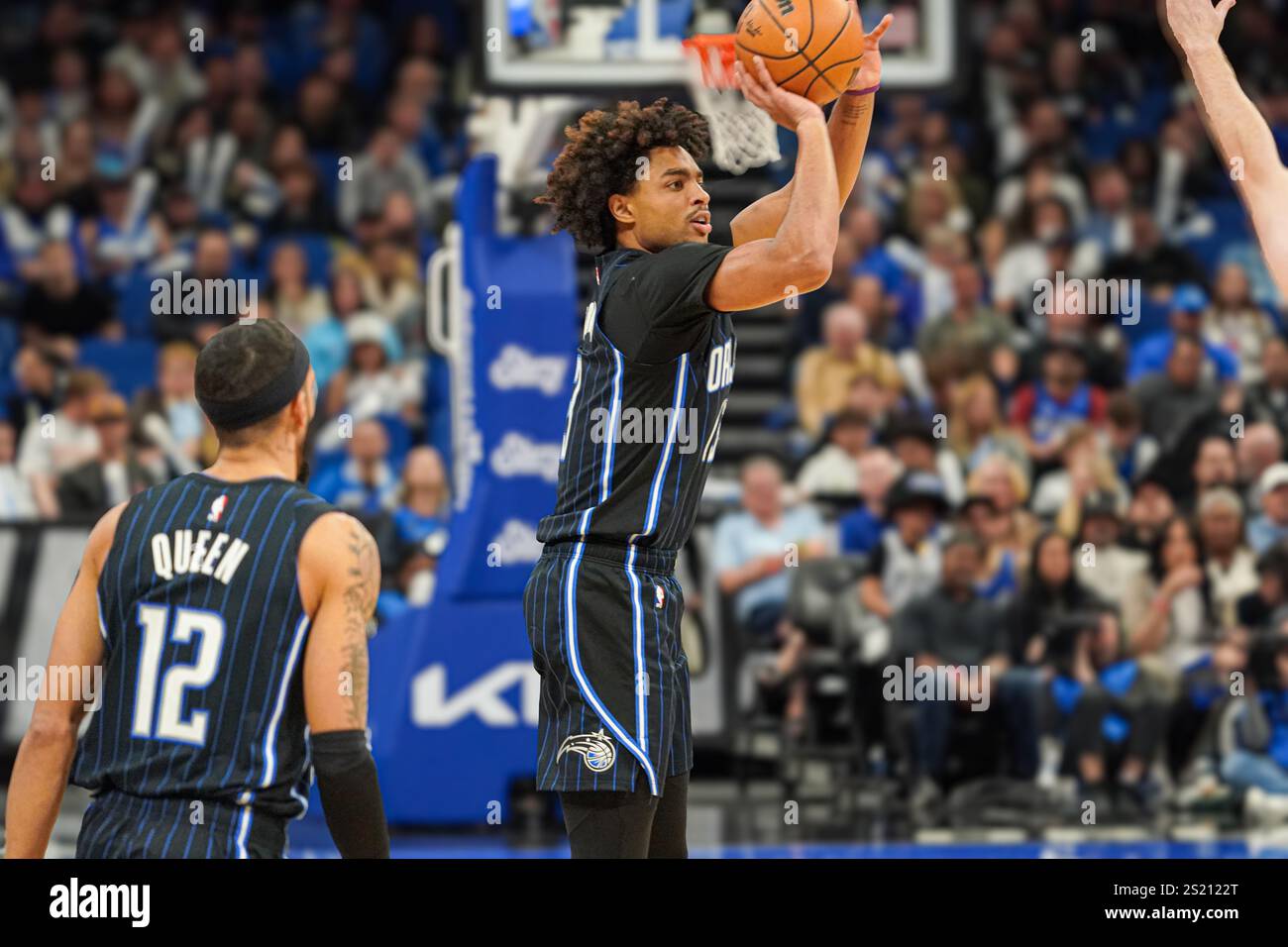 Orlando, Florida, USA, January 5, 2025, Orlando Magic guard Jett Howard ...