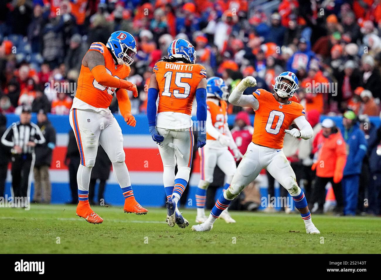 Denver Broncos defensive end John Franklin-Myers (98), Denver Broncos ...