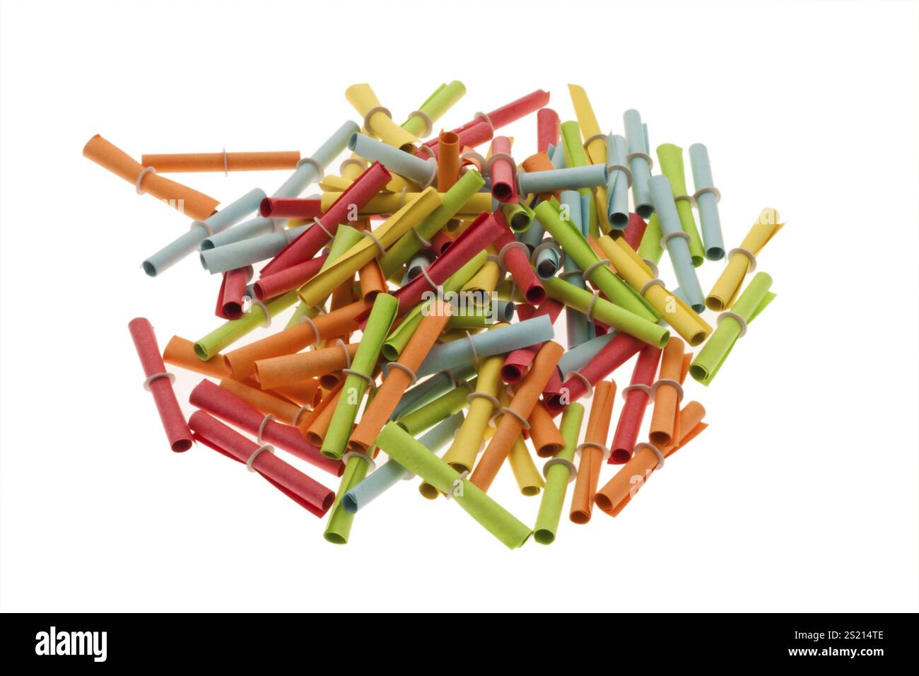 Lots of colourful Chinese lucky lottery tickets lying around Austria ...