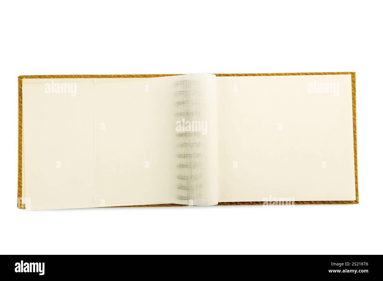 Ring binder against a white background, symbol photo for organisation ...