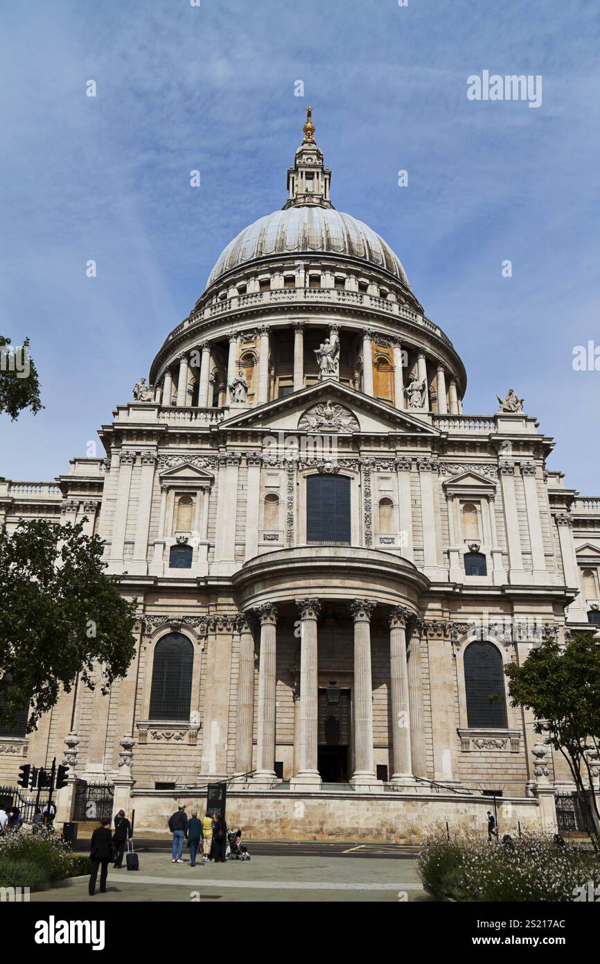 St Paul's Cathedral in London, England. Churches in Great Britain ...