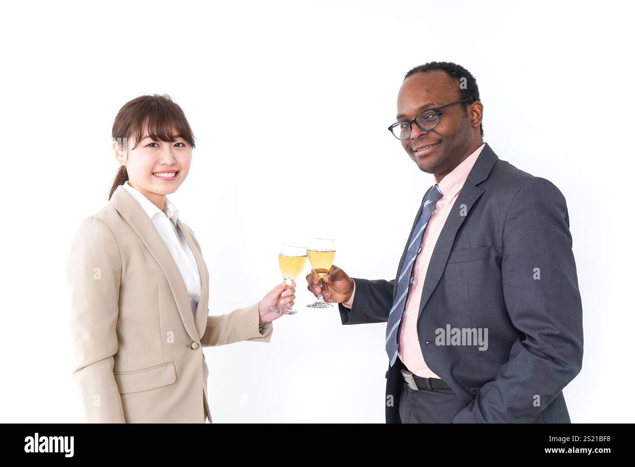 Business people drinking alcohol Stock Photo - Alamy
