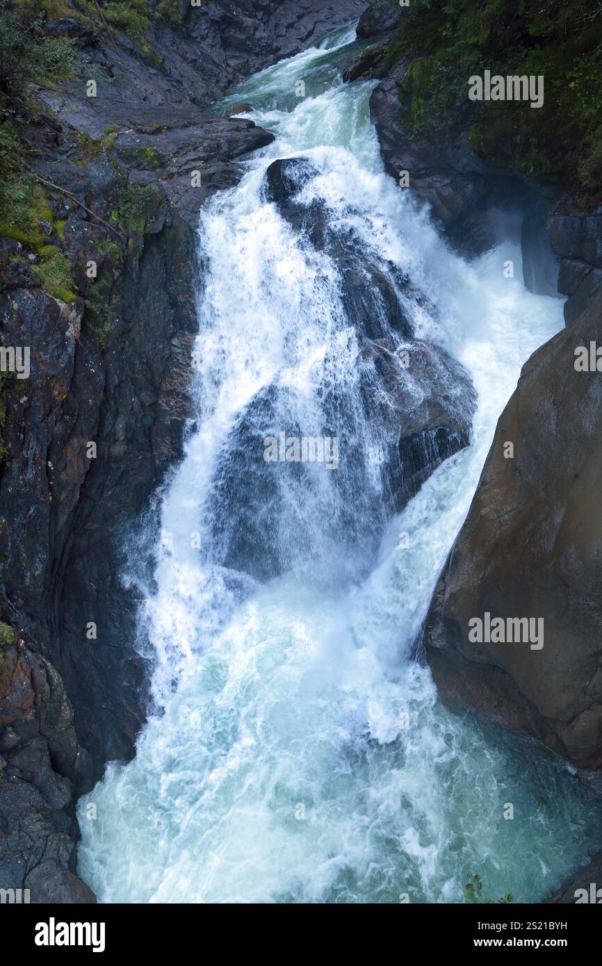 The Krimml Waterfalls in Austria (Salzburg) . Largest waterfalls in ...
