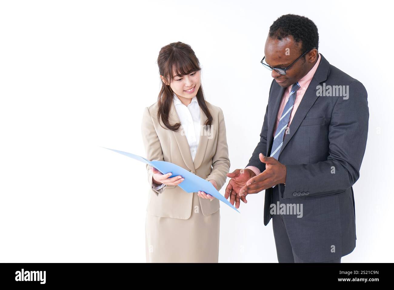 Boss communicating hi-res stock photography and images - Alamy
