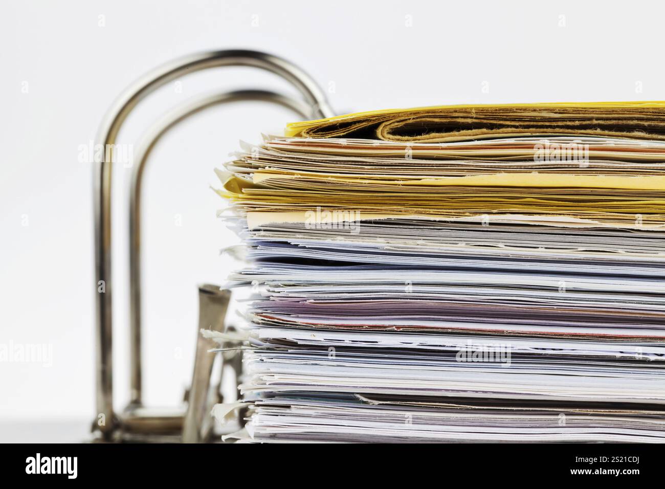 A file folder with documents and papers. Storage of contracts. Austria ...