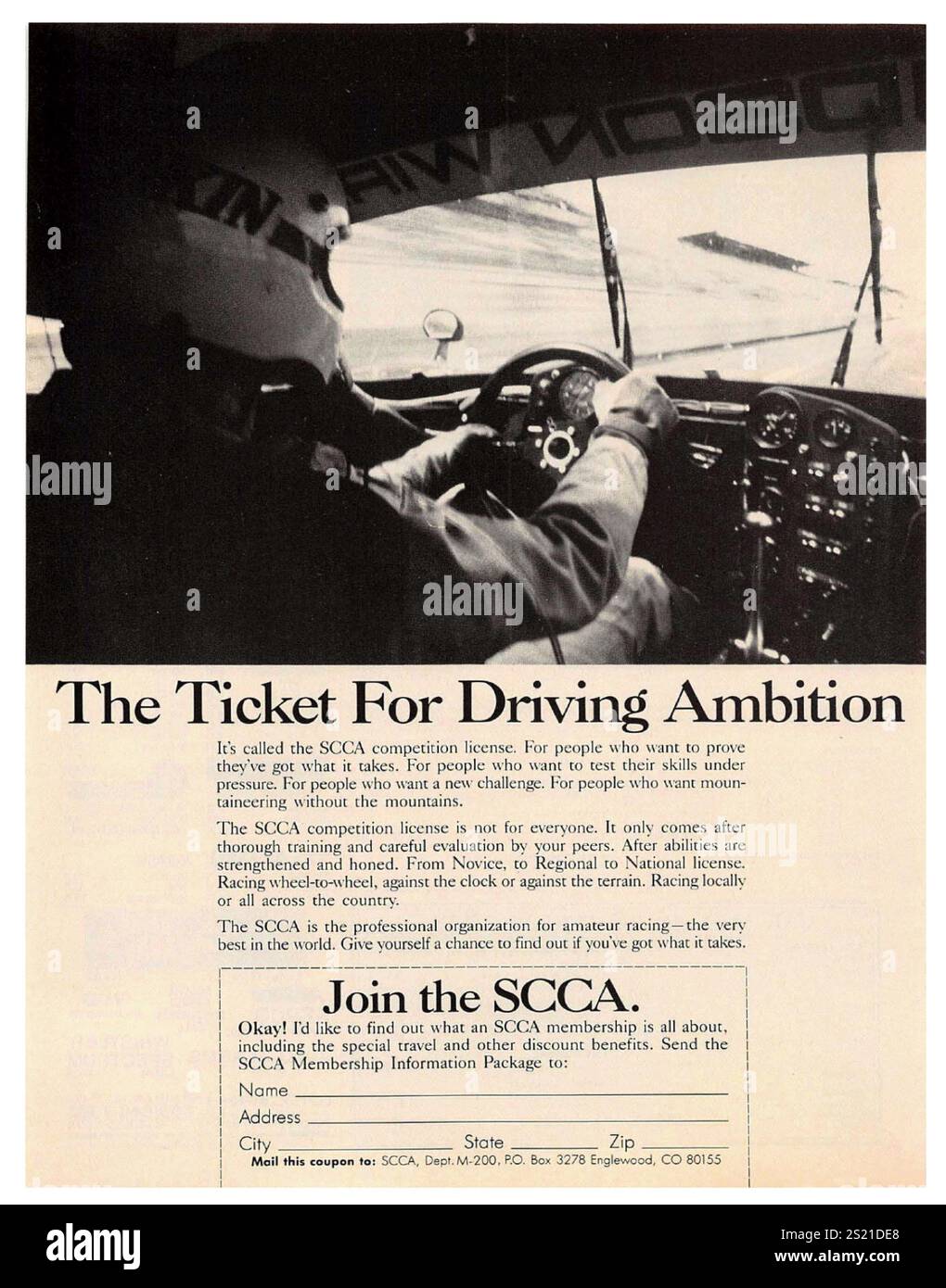 1985 SCCA Sports Car Club of America professional organization for ...