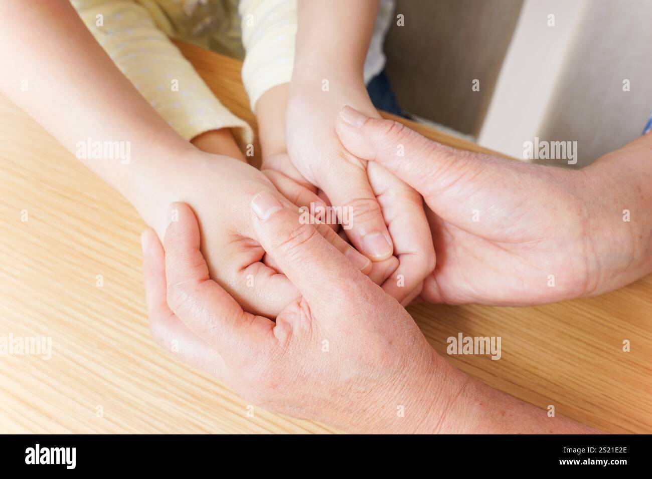 Three generations of good friends Stock Photo - Alamy