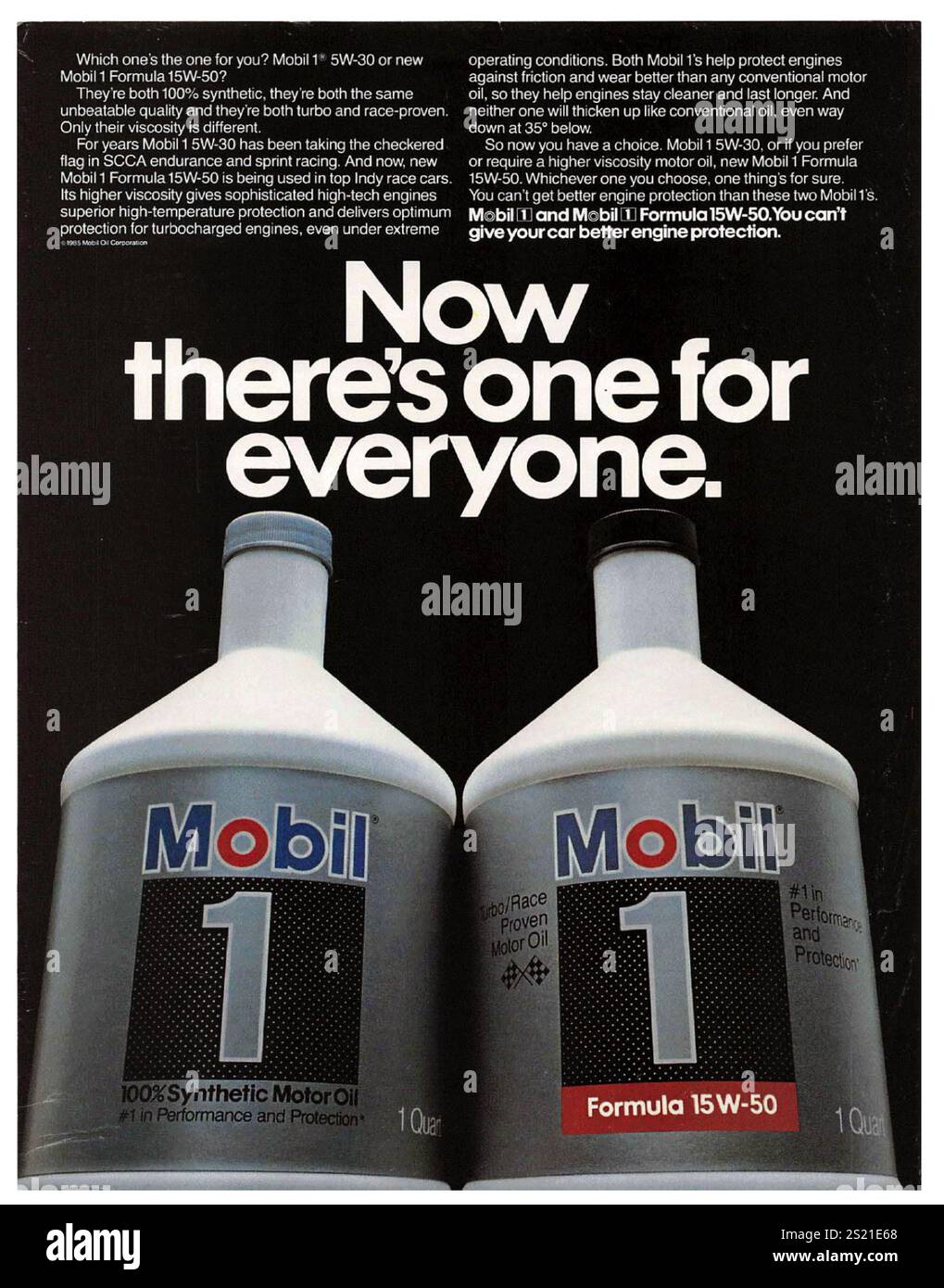 Mobil 1 ad hi-res stock photography and images - Alamy