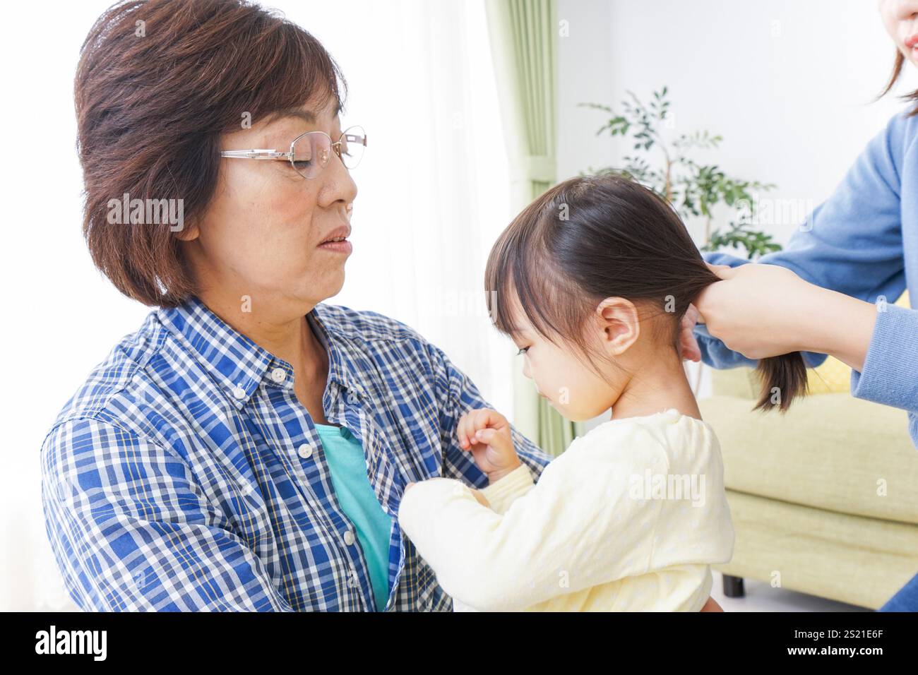 Three generations of good friends Stock Photo - Alamy