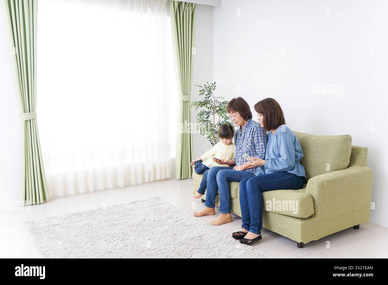 Three generations of good friends Stock Photo - Alamy