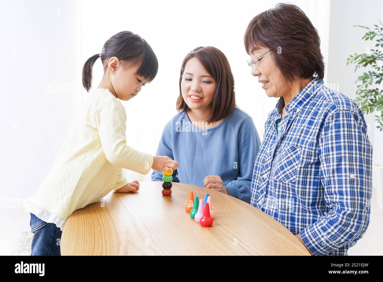 Three generations of good friends Stock Photo - Alamy