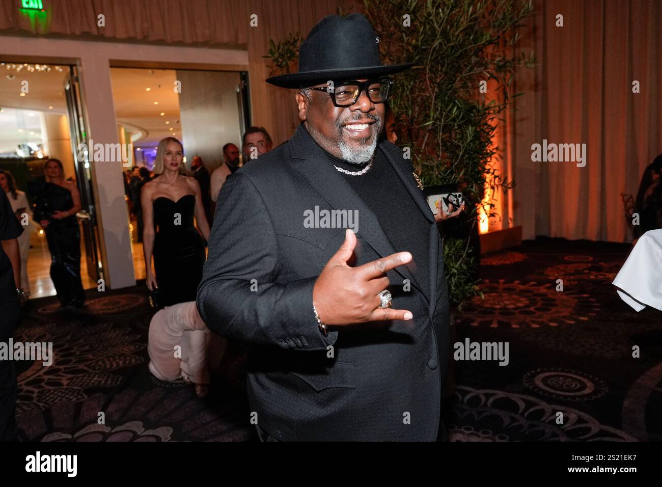 Cedric the Entertainer arrives at the 82nd Golden Globes on Sunday, Jan ...