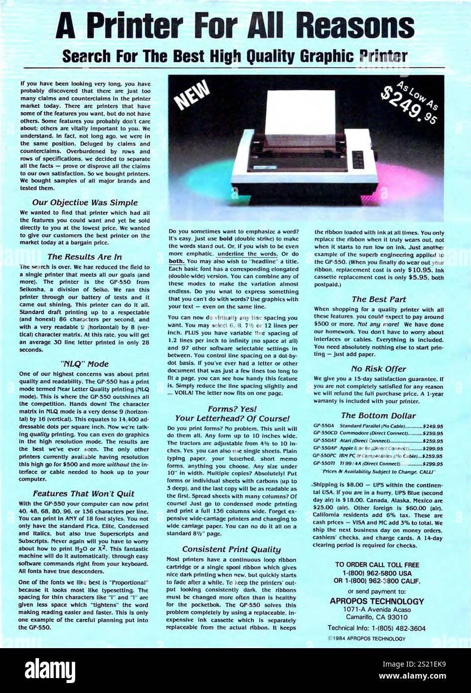 1980s printer hi-res stock photography and images - Alamy