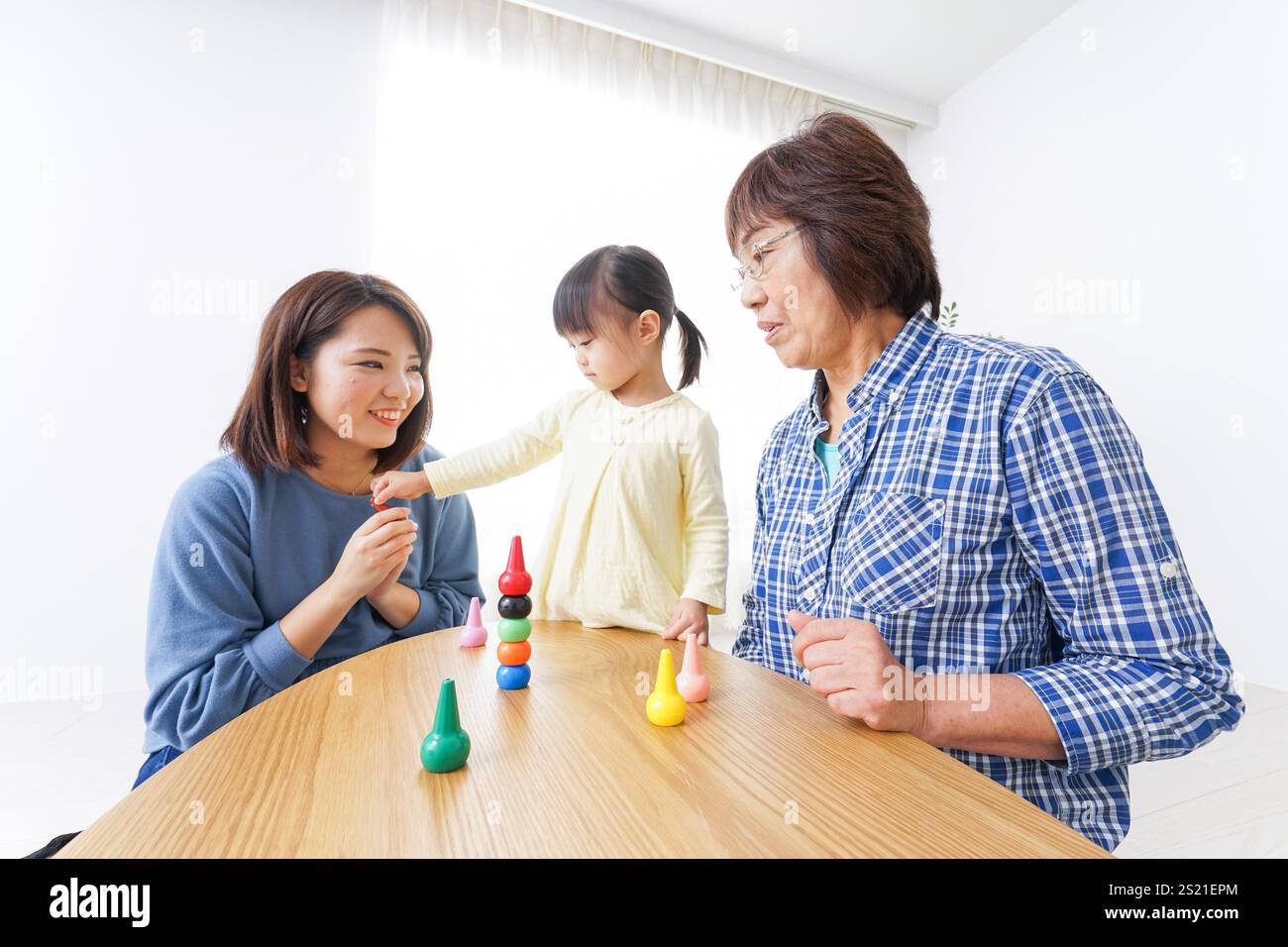 Three generations of good friends Stock Photo - Alamy