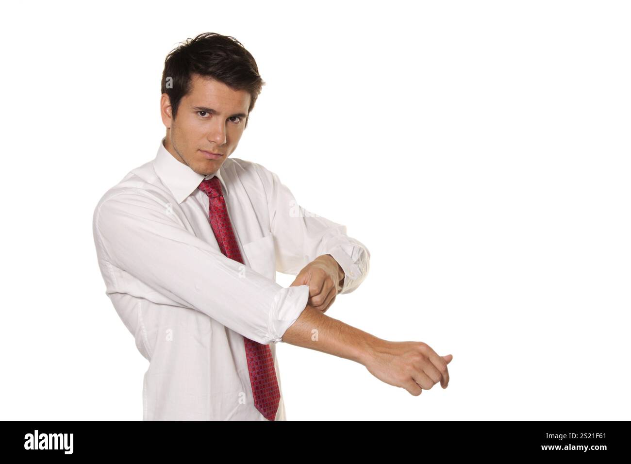 Roll up your sleeves hi-res stock photography and images - Alamy